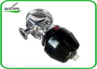 China Casted Steel Sanitary Diaphragm Valve , Diaphragm Pneumatic Valve Non Retention for sale