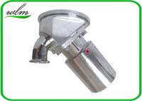 China Casted Steel Sanitary Diaphragm Valve , Diaphragm Pneumatic Valve Non Retention for sale