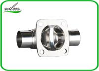 China Butt Welded Sanitary Diaphragm Ball Valve PTFE Seal Material , Minimized Dead Leg for sale