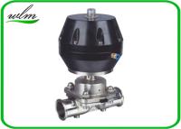China Professional Hygienic Diaphragm Actuator Valve Mushroom Valves Spring Return / Double Acting for sale