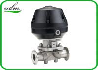 China Professional Hygienic Diaphragm Actuator Valve Mushroom Valves Spring Return / Double Acting for sale