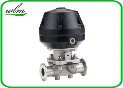China Professional Hygienic Diaphragm Actuator Valve Mushroom Valves Spring Return / Double Acting for sale