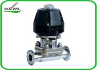 China Professional Hygienic Diaphragm Actuator Valve Mushroom Valves Spring Return / Double Acting for sale