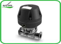 China Professional Hygienic Diaphragm Actuator Valve Mushroom Valves Spring Return / Double Acting for sale