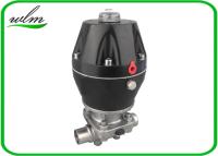 China Hygiene Degree Straight  Sanitary Diaphragm Valve For Dairy Beer Chemical for sale