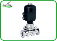 China Pharmaceutical Sanitary Diaphragm Valve , Plastic Case Pneumatic Diaphragm Valve for sale