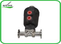 China Pharmaceutical Sanitary Diaphragm Valve , Plastic Case Pneumatic Diaphragm Valve for sale