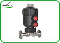China Pharmaceutical Sanitary Diaphragm Valve , Plastic Case Pneumatic Diaphragm Valve for sale