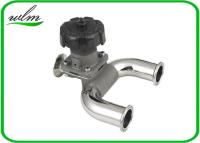 China 1.4435 / 316L Stainless Steel Diaphragm Valve Hygienic Grade , U Shaped for sale