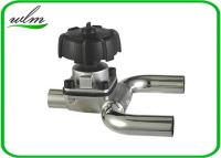China 1.4435 / 316L Stainless Steel Diaphragm Valve Hygienic Grade , U Shaped for sale