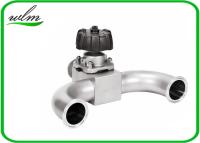 China 1.4435 / 316L Stainless Steel Diaphragm Valve Hygienic Grade , U Shaped for sale