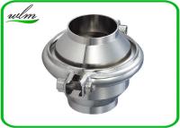 China High Sanitation Sanitary Check Valve For Water Pipelines , Weld Connection End for sale