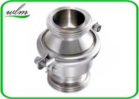 China Sanitary SS Check Valve , High Temperature Check Valve With Male Thread End for sale