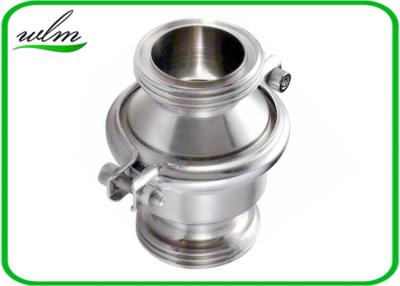 China Sanitary SS Check Valve , High Temperature Check Valve With Male Thread End for sale