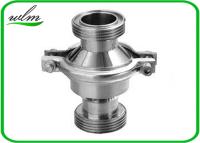 China Sanitary SS Check Valve , High Temperature Check Valve With Male Thread End for sale