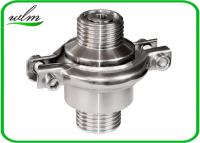 China Sanitary SS Check Valve , High Temperature Check Valve With Male Thread End for sale