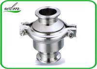 China Portable Clip - On Sanitary Check Valve With Clamp Connection End , Finely Finished Surface for sale