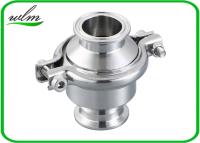 China Portable Clip - On Sanitary Check Valve With Clamp Connection End , Finely Finished Surface for sale