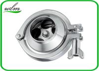China Durable Hygienic Non Return Check Valve Butt Weld End One Way Flow Direction for sale