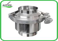 China Durable Hygienic Non Return Check Valve Butt Weld End One Way Flow Direction for sale