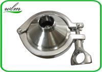 China Durable Hygienic Non Return Check Valve Butt Weld End One Way Flow Direction for sale