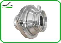 China Hygienic Grade Sanitary Check Valve With Male Thread Connection , High Sealing Function for sale