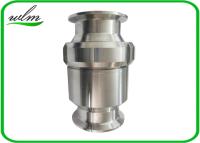 China Tri Clamp Sanitary Check Valve With Clamp Liner End , 1