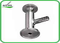China Sanitary Hygienic Liquid Sampling Valve Stainless Steel For Dairy Process for sale