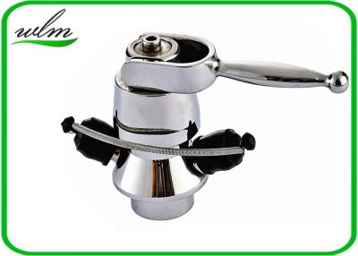 China Butt Weld Stainless Steel Sample Valve Sanitary Smooth Surface , Manual Joystick Operation for sale