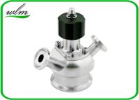 China Aseptic Sampling System Sanitary Sample Valve With Sterilization Inlet End , Diameter DN6 ~ DN25 for sale