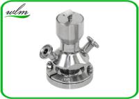 China Pneumatic Hygienic Sanitary Sample Valve Thread Hose Connection For CIP Sterilization for sale