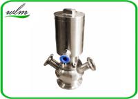 China Pneumatic Hygienic Sanitary Sample Valve Thread Hose Connection For CIP Sterilization for sale