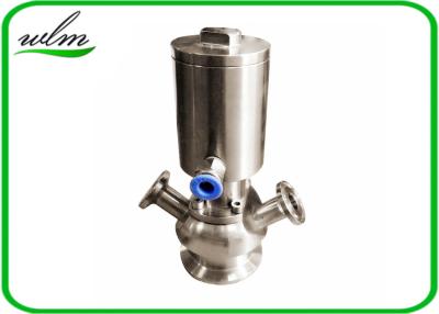 China Pneumatic Hygienic Sanitary Sample Valve Thread Hose Connection For CIP Sterilization for sale
