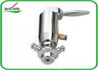 China Sanitary Butt Weld Aseptic Sampling Valve Manual And Pneumatic Hybrid Operation for sale