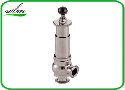 China Diary Food Grade Anitary Pressure Relief Valve Safety One Way Flow Direction for sale