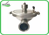 China Food Grade Sanitary Constant Pressure Regulating Valve With Tri Clamp Connection for sale