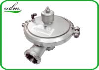 China Male Thread Sanitary Pressure Relief Valve , Stainless Steel Pressure Relief Valve for sale