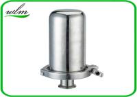 China Aseptic Tri Clamped Sanitary Pressure Relief Valve Rebreather / Air Filter for sale