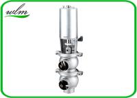 China C - Top Intelligent Control Hygienic Valves Pneumatic Diverter Valve No Noise for sale