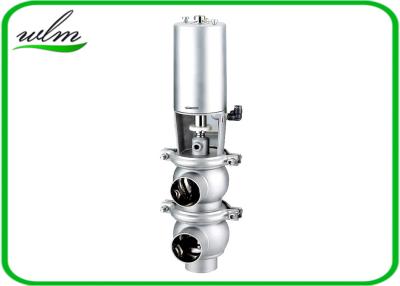 China C - Top Intelligent Control Hygienic Valves Pneumatic Diverter Valve No Noise for sale