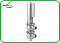 China C - Top Intelligent Control Hygienic Valves Pneumatic Diverter Valve No Noise for sale