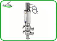 China C - Top Intelligent Control Hygienic Valves Pneumatic Diverter Valve No Noise for sale