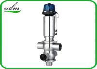 China Weld Pneumatic Hygienic Valves , Single Double Seat Unique Mixproof Valve for sale