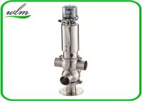 China Weld Pneumatic Hygienic Valves , Single Double Seat Unique Mixproof Valve for sale