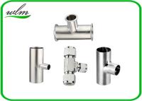 China Equal Straight Reducing Sanitary Pipe Fittings Y Shape Tee Pipe Fittings for sale