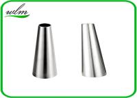 China Eccentric Concentric  Reducer Pipe Fittings , Threaded Sanitary Tri Clamp Fittings for sale