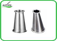 China Eccentric Concentric  Reducer Pipe Fittings , Threaded Sanitary Tri Clamp Fittings for sale
