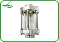 China Straight Tube Sanitary Sight Glass Butt Weld Connection For For High Temperature Pipe System for sale