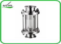 China Straight / Inline Tube Tri Clamp Sight Glass For Sanitary Stainless Steel Fittings for sale