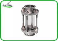 China Straight / Inline Tube Tri Clamp Sight Glass For Sanitary Stainless Steel Fittings for sale